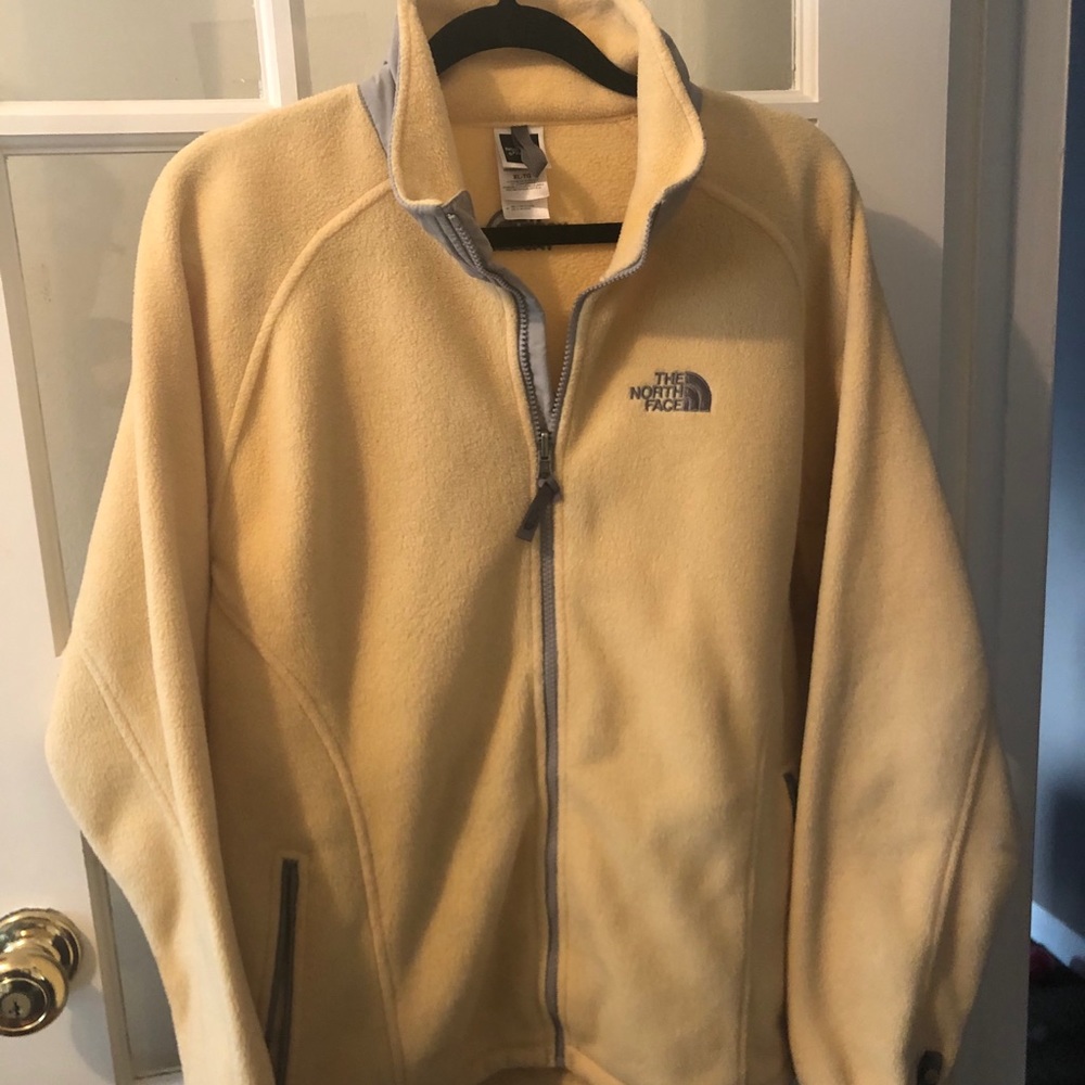 The North Face Yellow Fleece Jacket - Gem